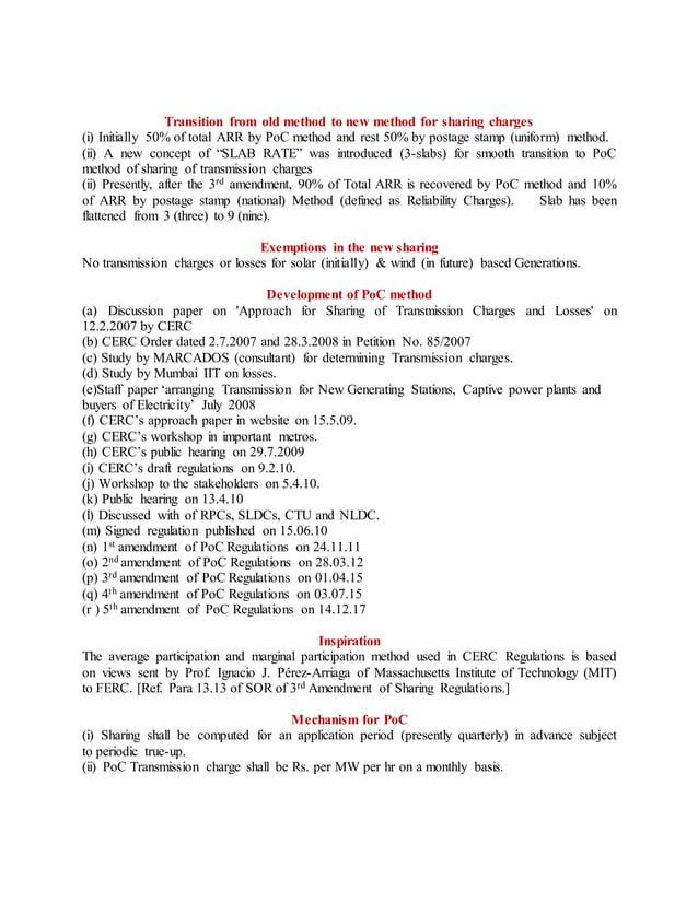 Power Grid's Inter-State transmission charges in India | DOCX | Gas and ...