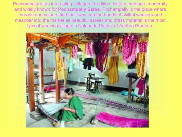 Pochampalli | PPT | Needlework | Arts and Crafts