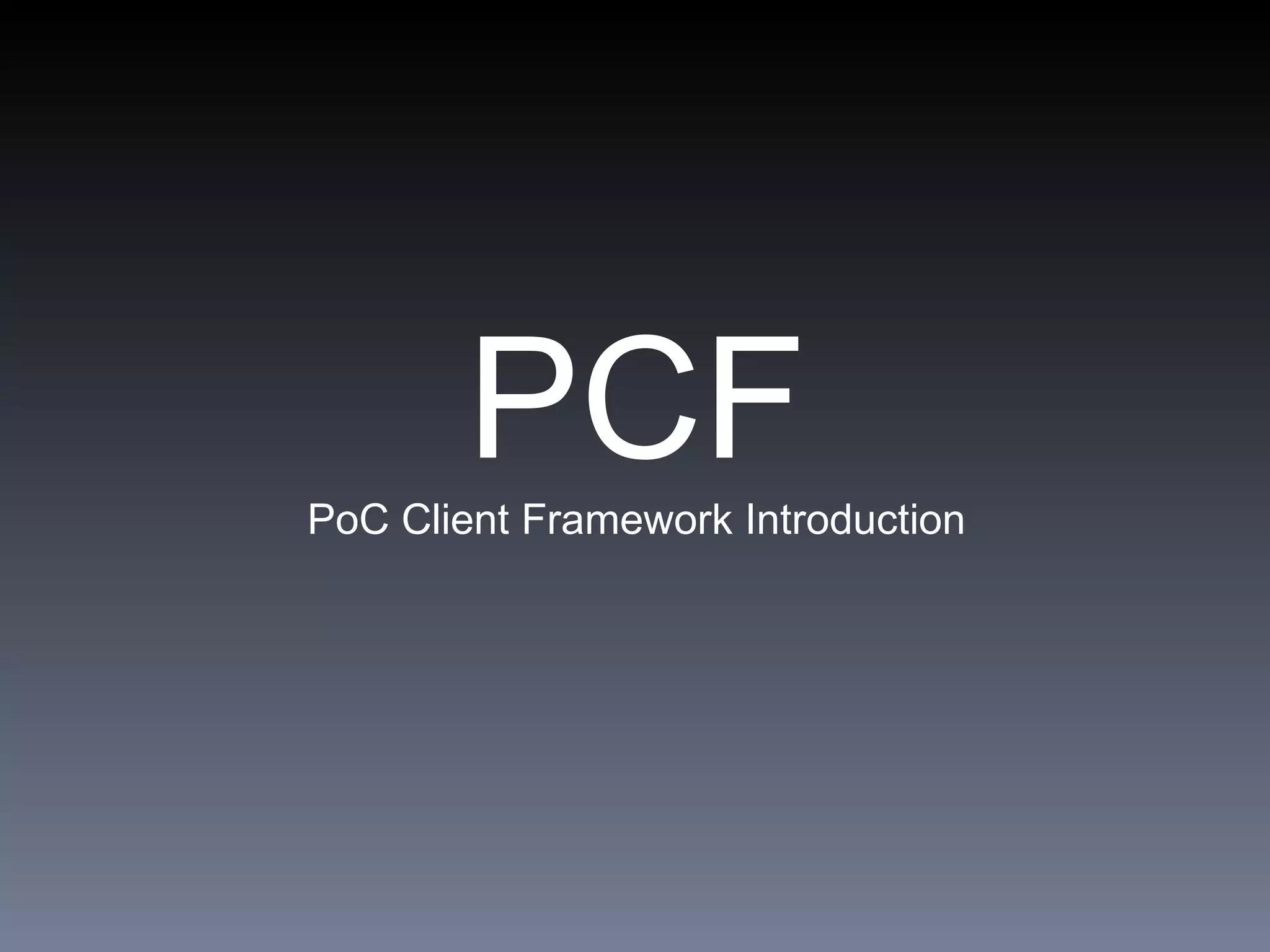 PoC Introduction | PPT