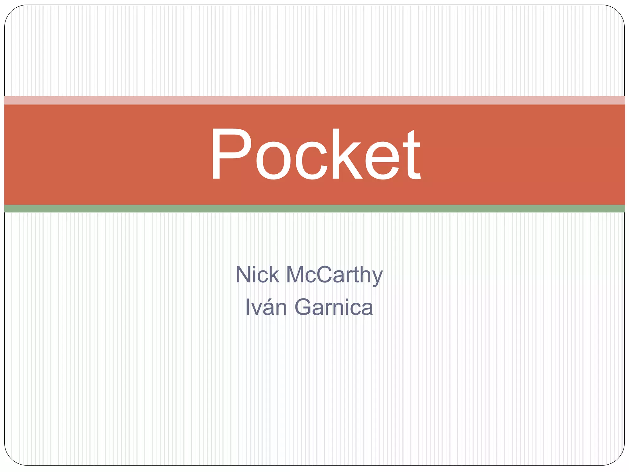 Pocket | PPT