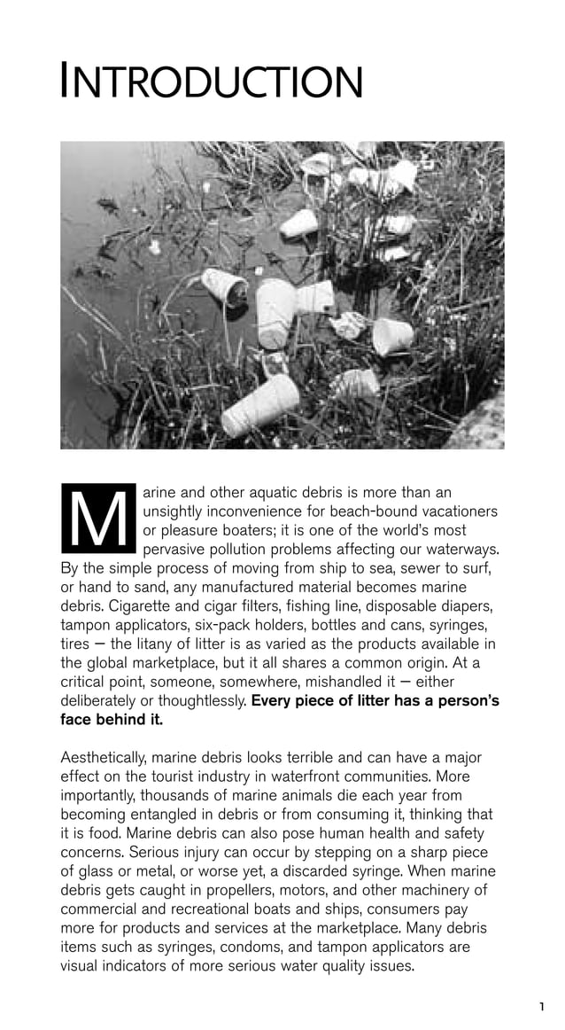 Pocket Guide To Marine Debris | PDF