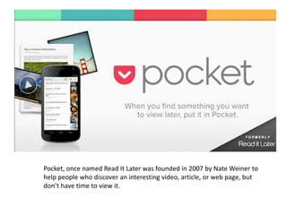 Pocket Presentation | PPT | Free Download