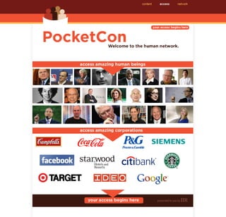 Pocket Conference presentation | PPT