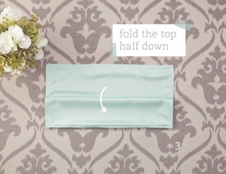 How To: The Pocket Menu Fold | PDF | Bars & Restaurants | Attractions