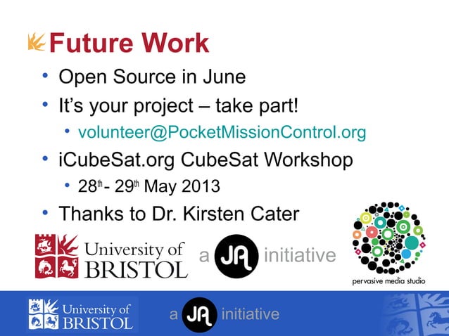 The Pocket Mission Control App | PPT