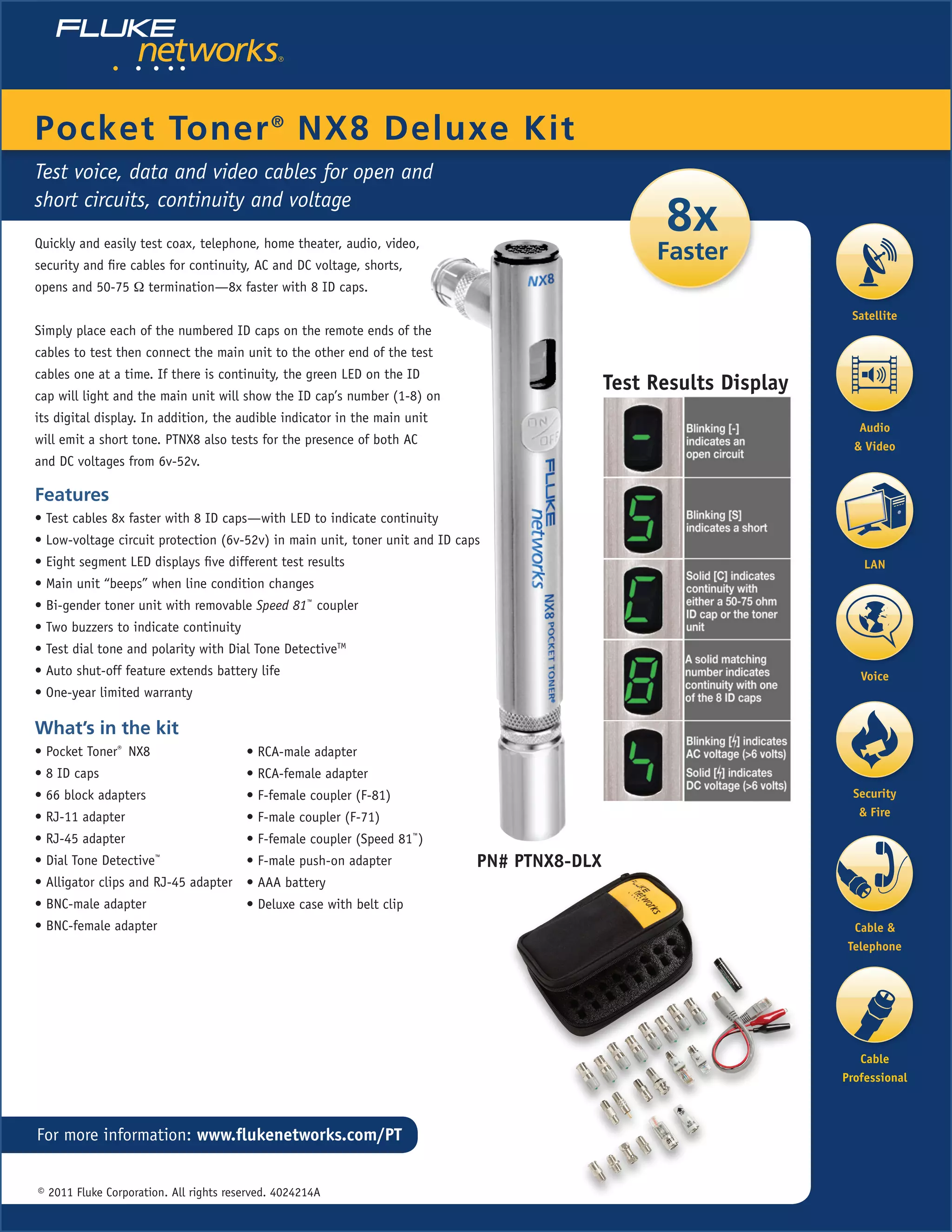 Pocket Toner® NX8 Deluxe Kit | PDF