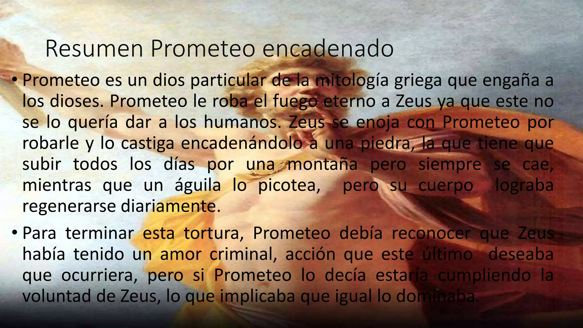 Prometeo encadenado | PPT
