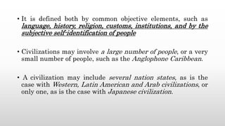Perspective on Civilization Lecture 1 | PPTX