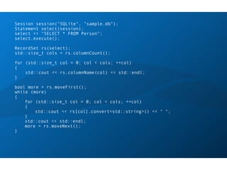 POCO C++ Libraries Intro and Overview | PPT