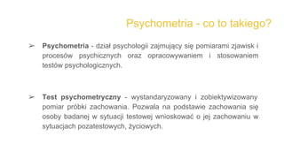 Po co komu psychometria? | PDF