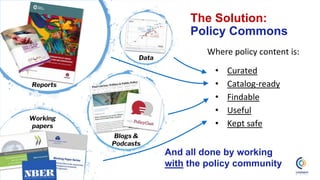 Policy Commons | PPT