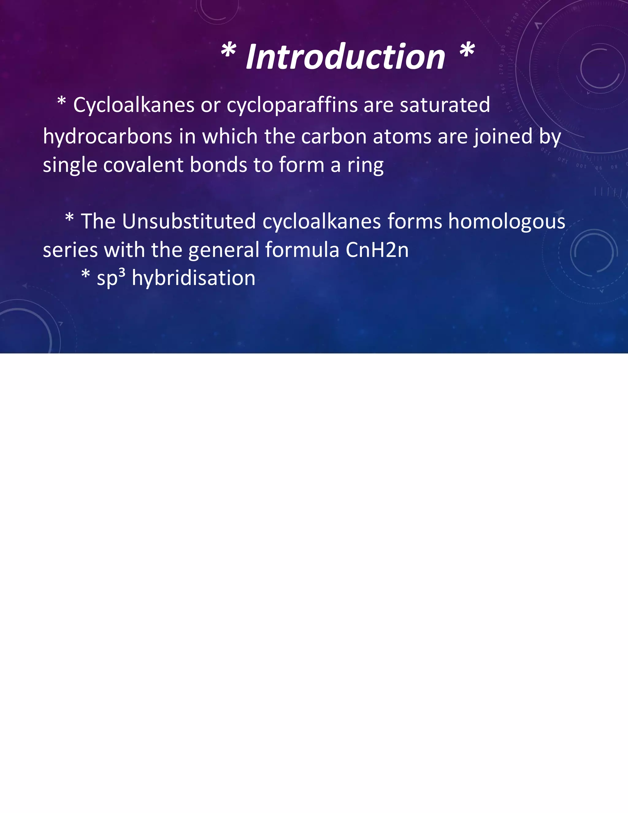 Cycloalkanes | PDF