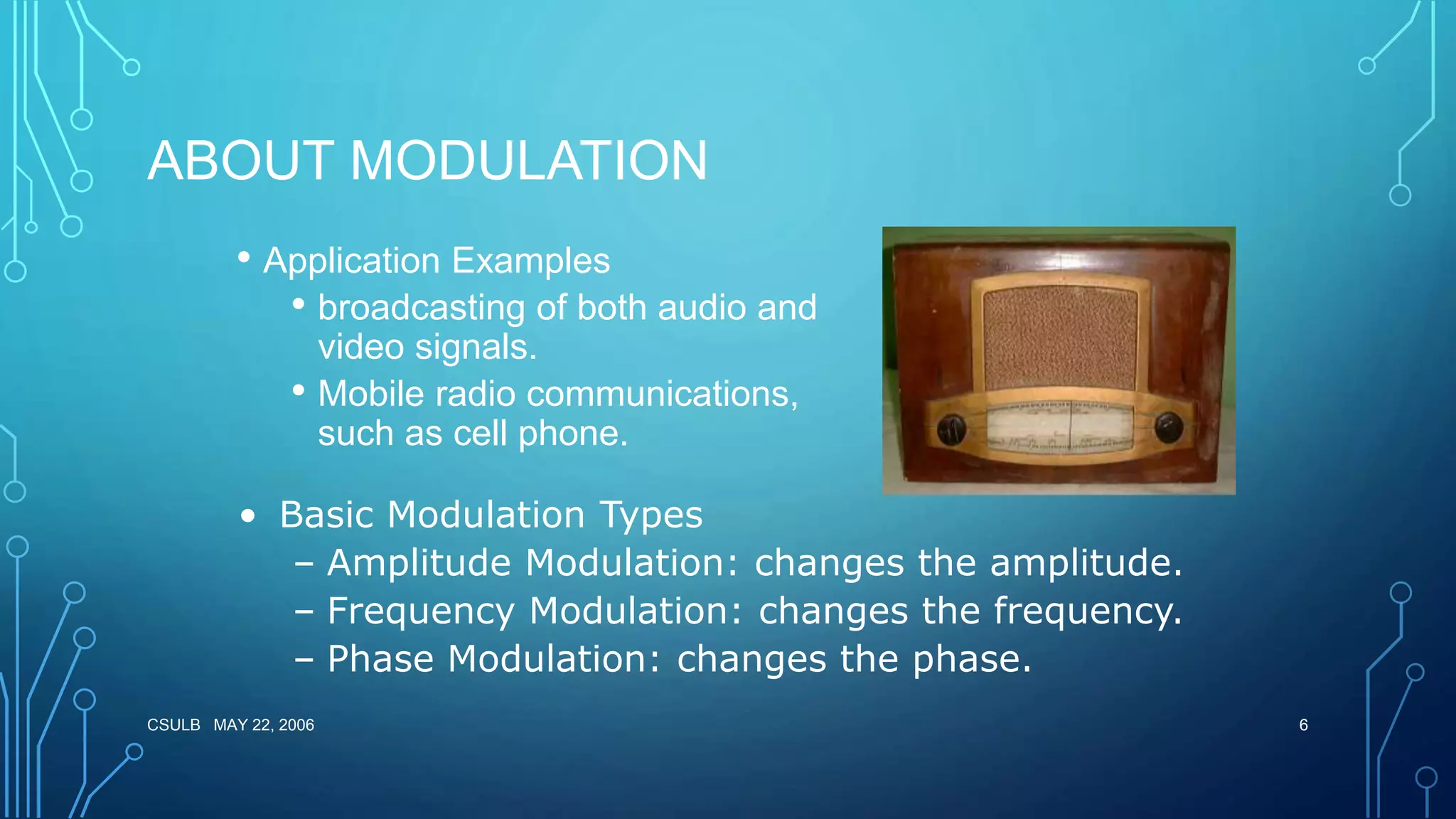 multiplexing and amplitude modulation | PPT