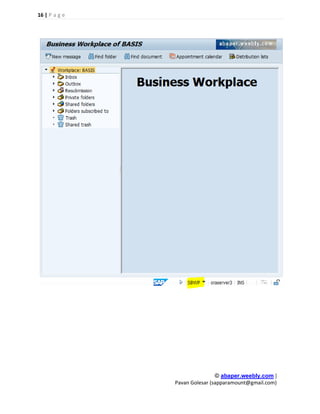 SAP Workflow Po create workflow by pavan golesar | PDF