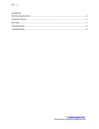 SAP Workflow Po create workflow by pavan golesar | PDF