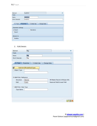 SAP Workflow Po create workflow by pavan golesar | PDF