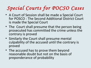 Prevention of Children from Sexual Offenses (POCSO) Law | PPT