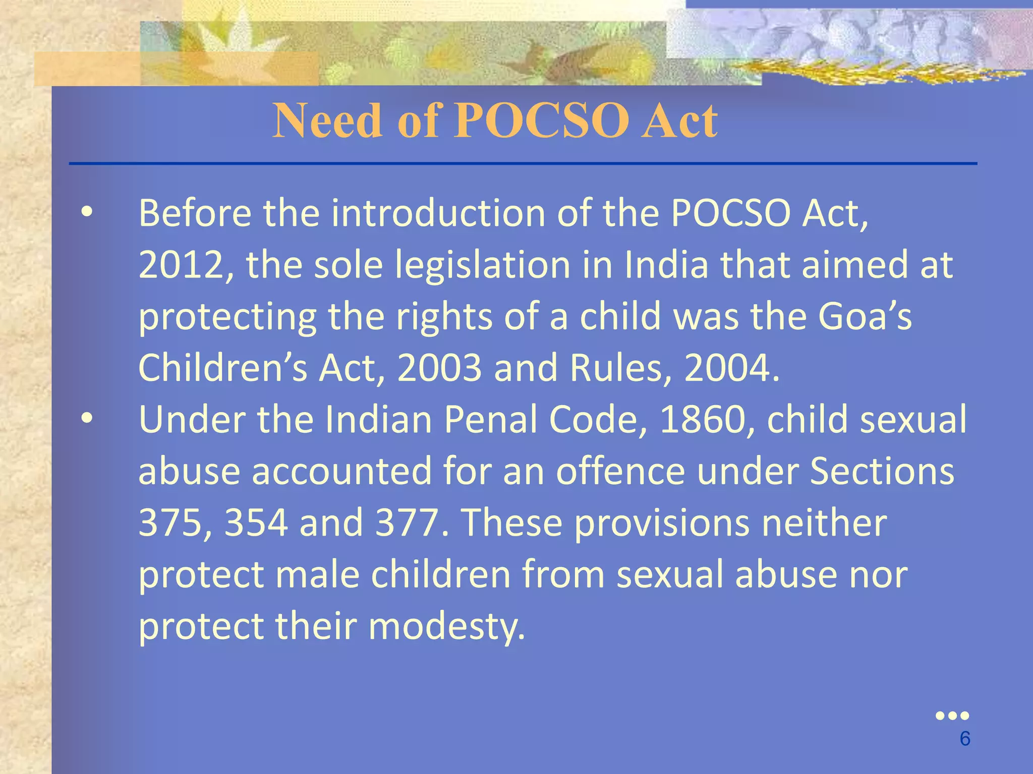 POCSO-ACT.pptx | Debated Sensitive Social Issues | Sensitive Topics