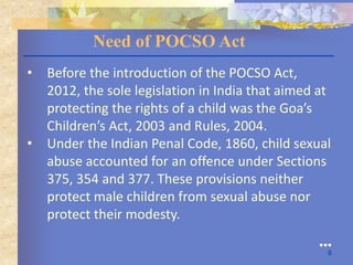 POCSO-ACT.pptx | Debated Sensitive Social Issues | Sensitive Topics