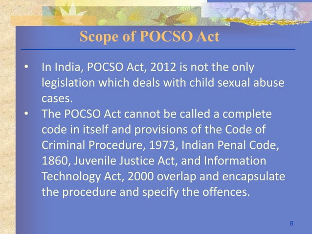 POCSO-ACT.pptx | Debated Sensitive Social Issues | Sensitive Topics