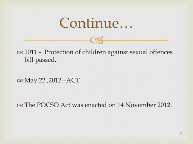 Pocso act | PPTX