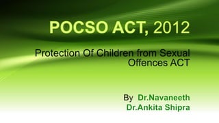 POCSO ACT | PPTX