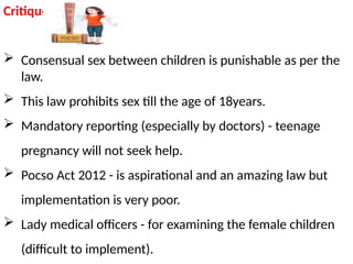 Protection of children from sexual offences act 2012 India for ...