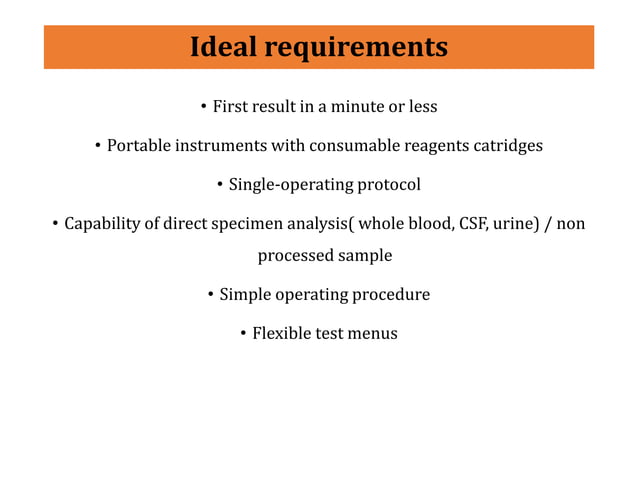 Point of care testing ( POCT) | PDF | Medical Tests | Medical Health