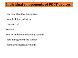 Point of care testing ( POCT) | PDF