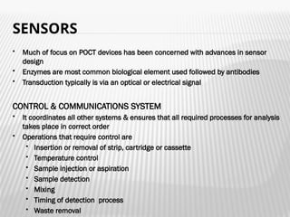 Point of care testing in clinical laboratories | PPTX