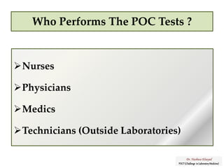 POCT (Challenges in laboratory medicine) | PDF