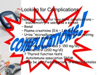 Poct diabetes mellitus | PPT
