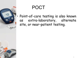 Poct diabetes mellitus | PPT