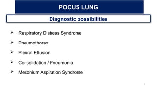 POCUS -Neonatal Ultrasound Images for knowledge | PPTX