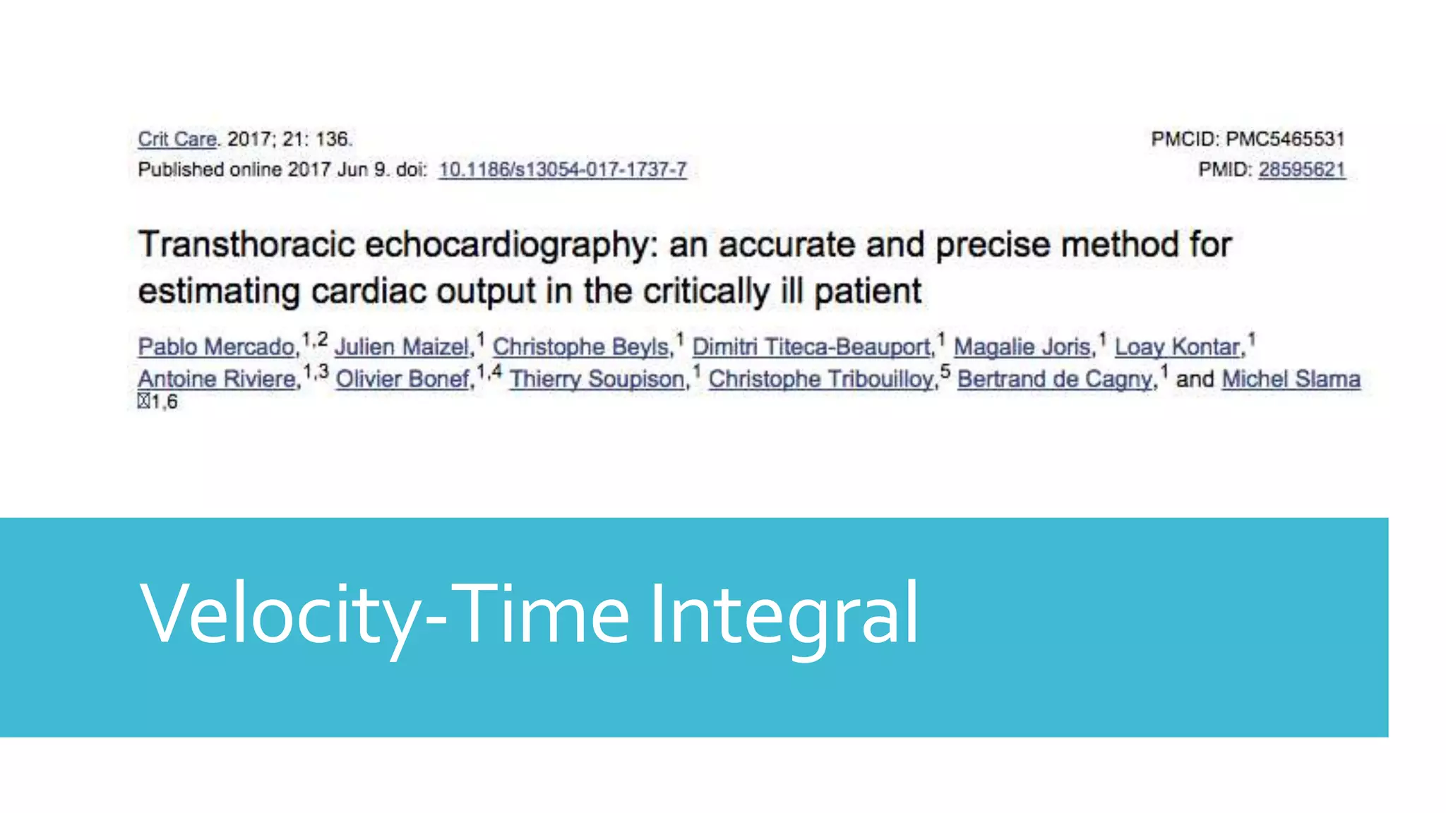 Pocus and deresuscitation | PPTX