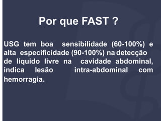 Protocolo FAST POCUS | PDF
