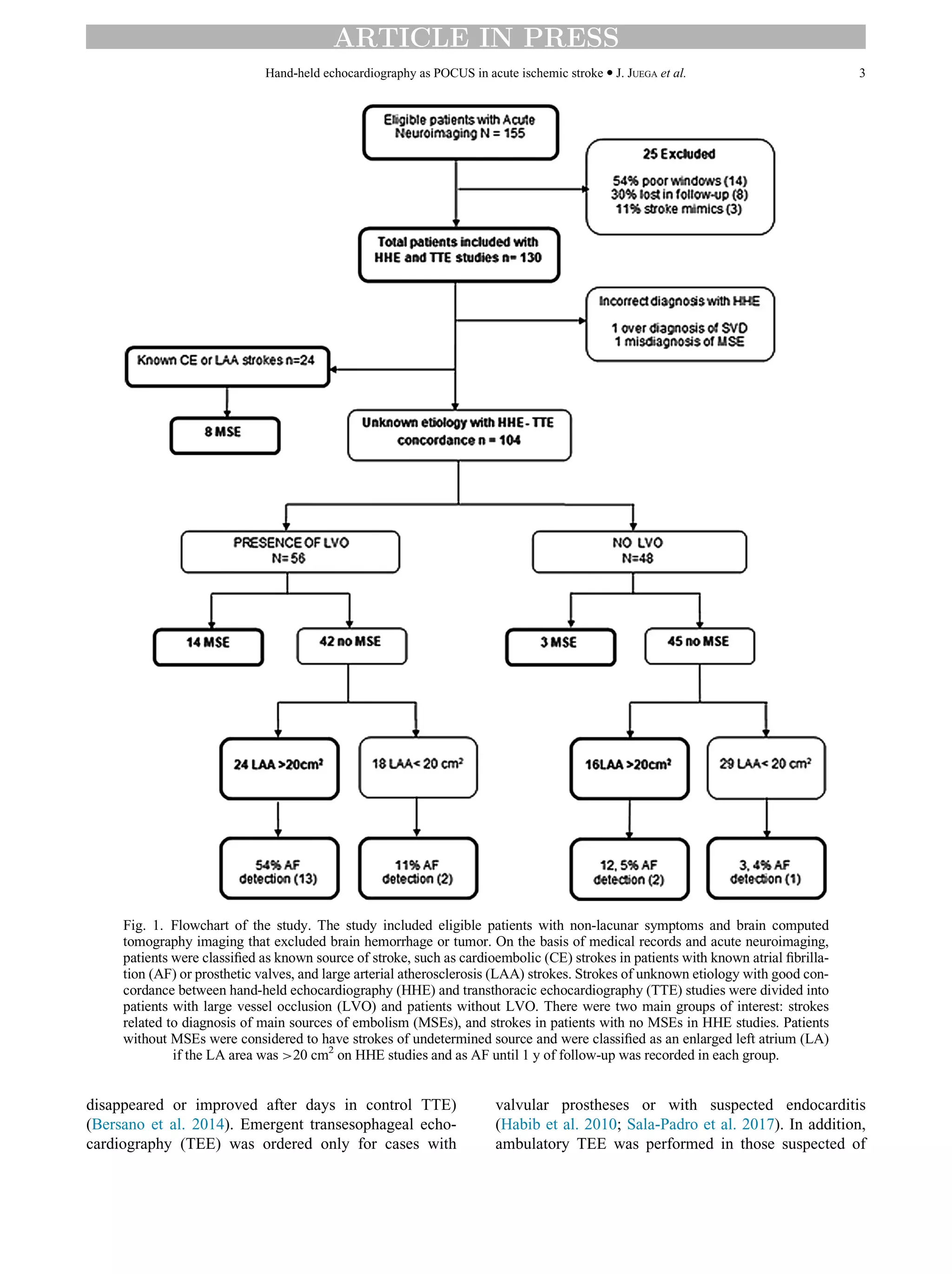 Pocus in acute ischemic stroke.docx | Heart and Cardiovascular Diseases ...