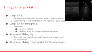POCUS lung ultrasound (2).pptx helpful for students | PPTX