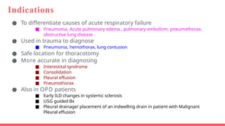 POCUS lung ultrasound (2).pptx ultrasound | PPTX