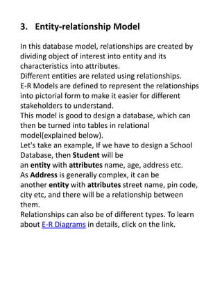 E-R Diagram of College Management Systems | PPTX