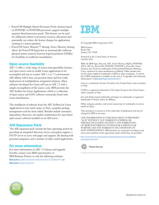 AIX 7.2 | PDF