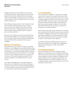 IBM PowerVM for IBM PowerLinux | PDF