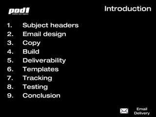 Pod1 Email Marketing Seminar Liam | PPT
