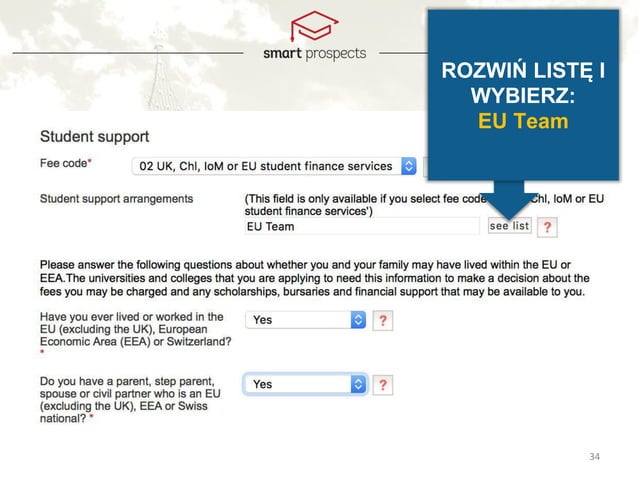 Podanie ucas krok po kroku - Smart Prospects | PPT
