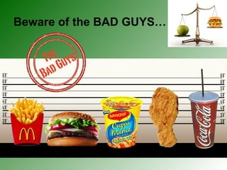 Podar workshop presentation basic nutrition | PPT