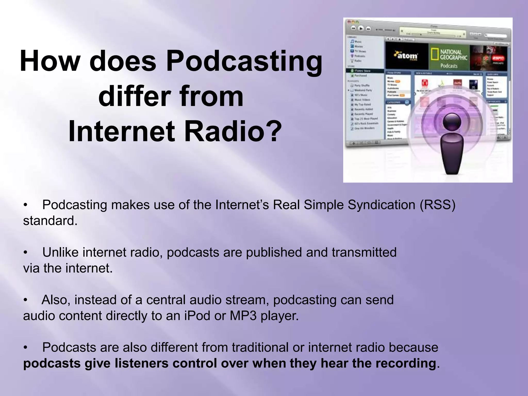 Podcast presentation | PPT