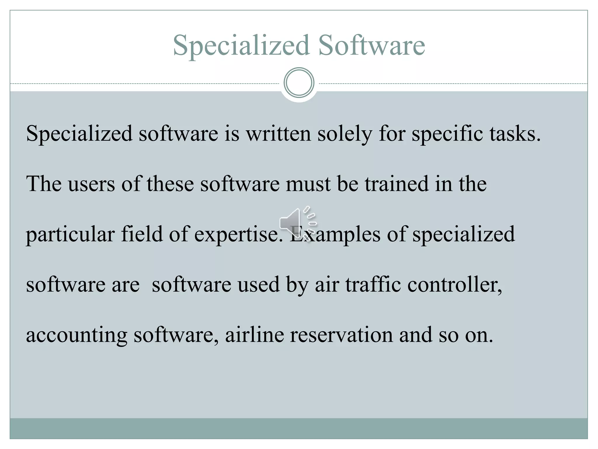 Application Software | PPTX