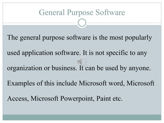 Application Software | PPTX