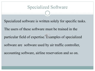 Application Software | PPTX