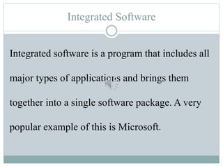 Application Software | PPTX